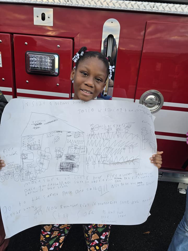 Fire Safety Poster Winners Announced - Blackstone Volunteer Fire Department