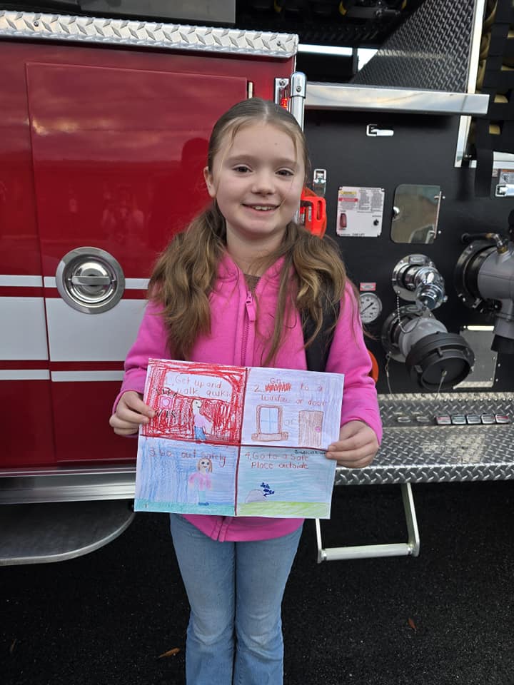 Fire Safety Poster Winners Announced - Blackstone Volunteer Fire Department